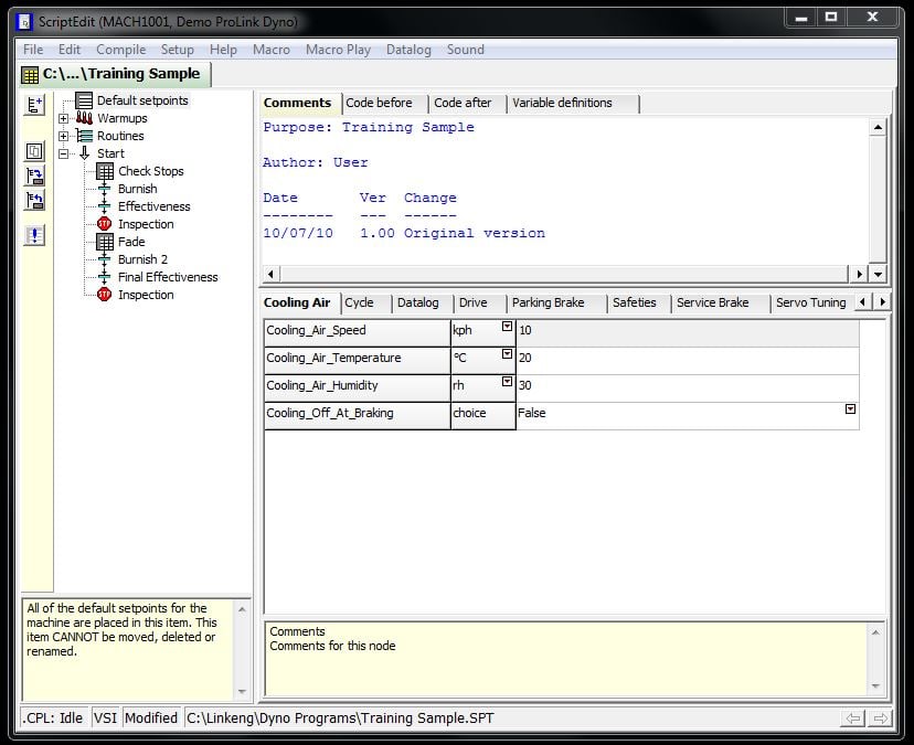 LINK Training Course - ProLINK - Programming Basics